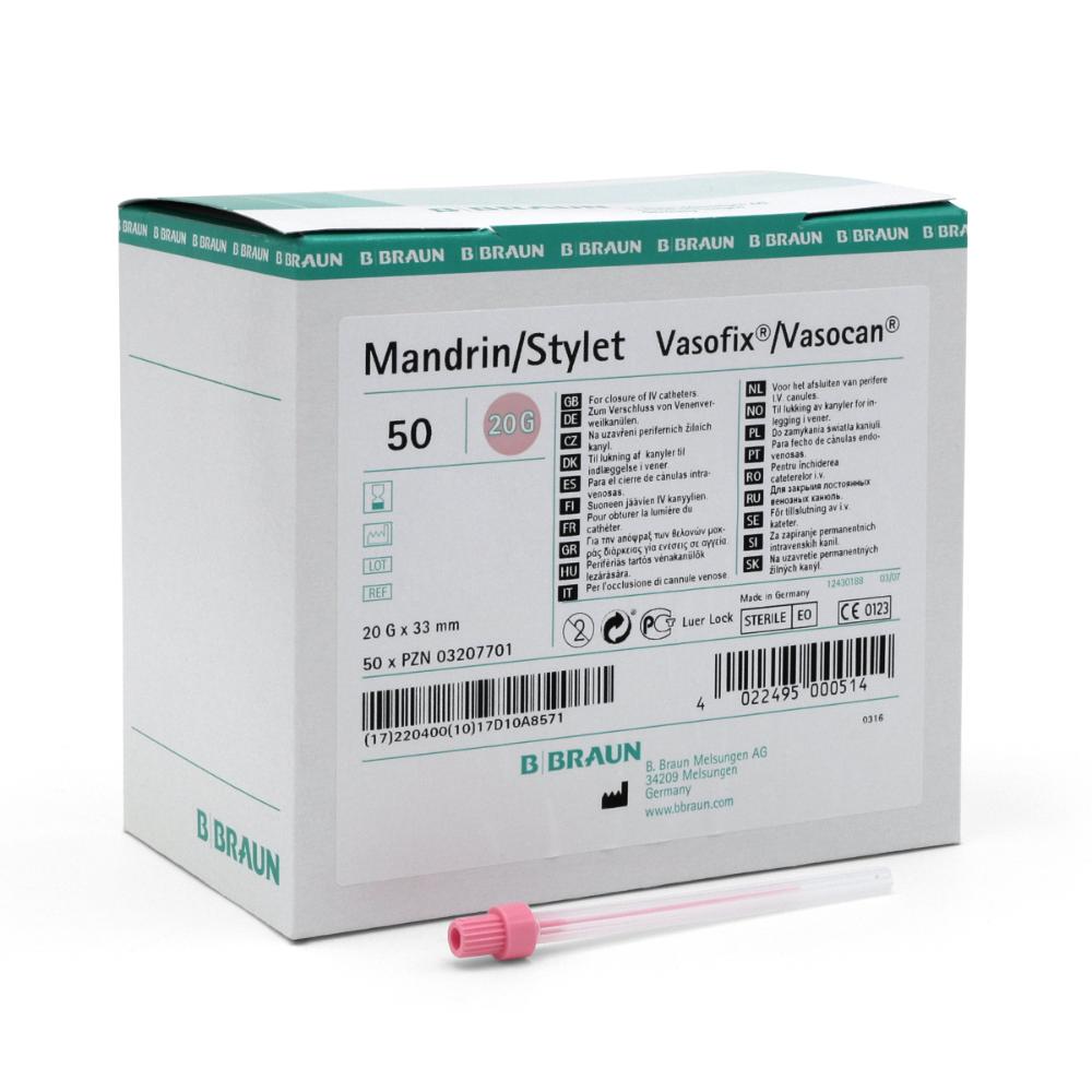 Vasofix® Vasocan Mandrins | HENRY SCHEIN Medical | Henry Schein Medical ...